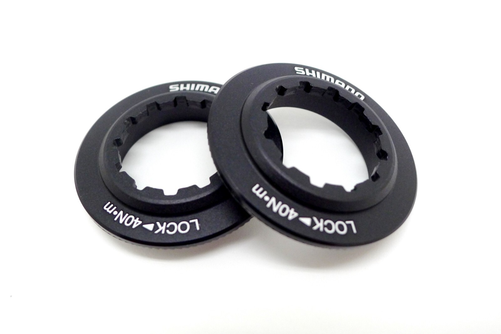 2 pcs Shimano Centerlock Rotor Lock Rings (Aluminum) | eBay
