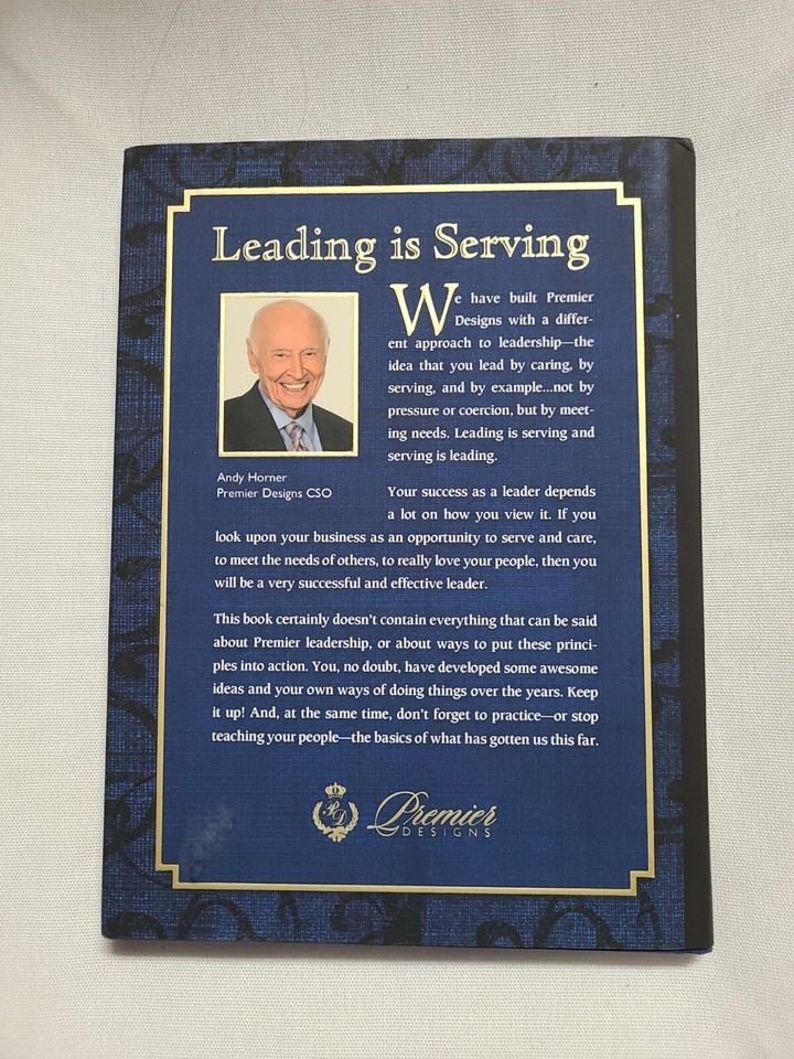 Premier Designs Leadership A to Z by Andy Horner, 2012 HC, New unread ...