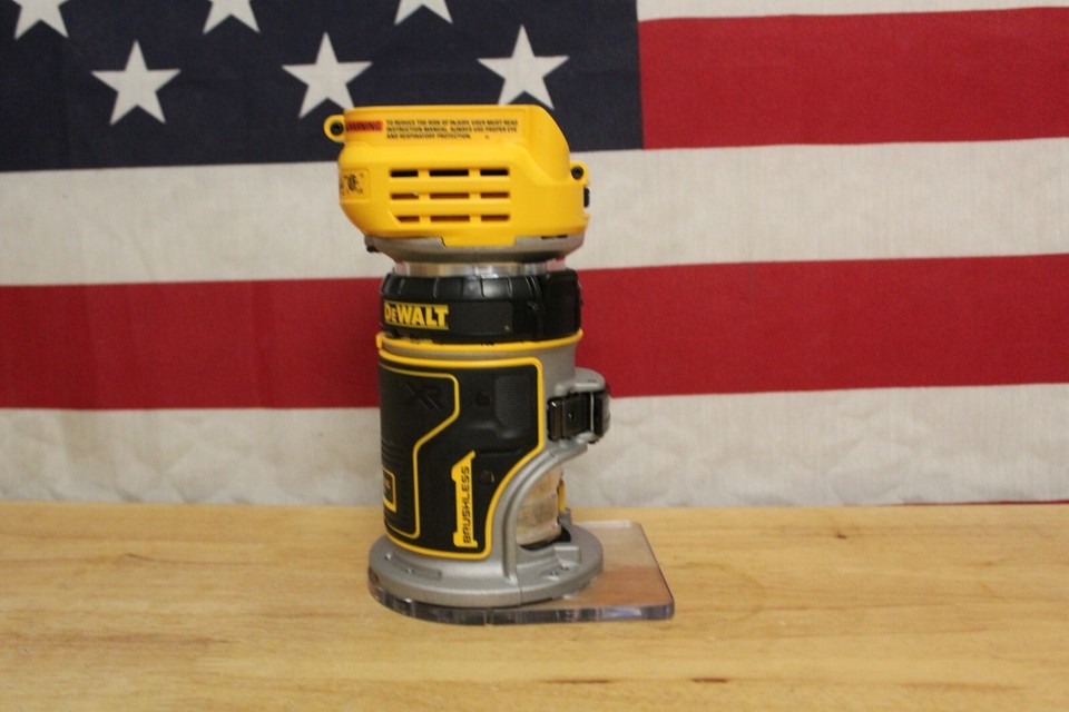 DEWALT DCW600B 20V MAX XR Cordless Compact Router - Tool Only G108 ...