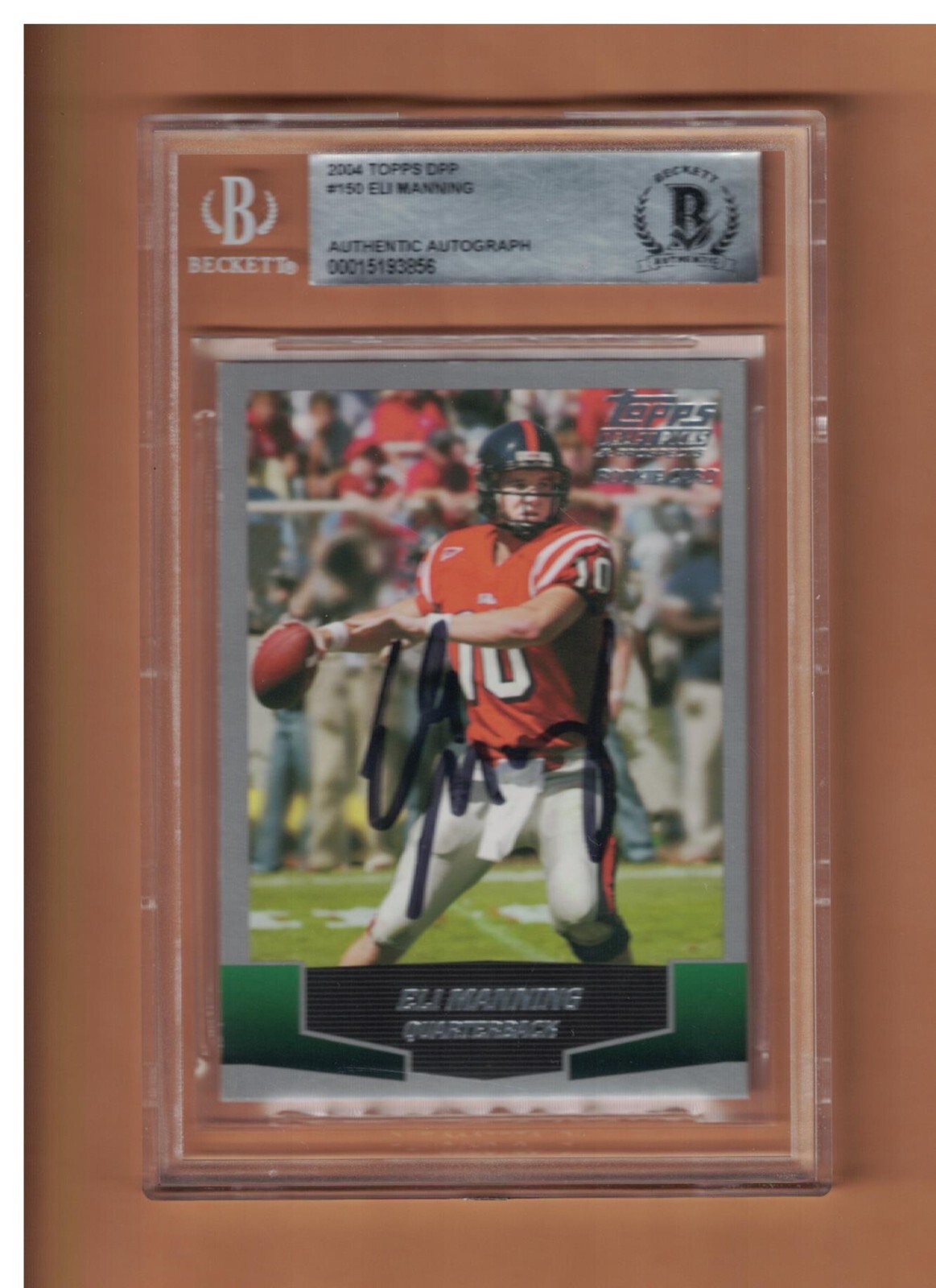 Eli Manning | Autographed Football Memorabilia & NFL Merchandise