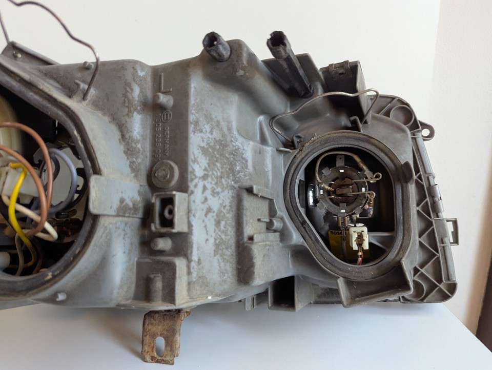 Head Lights Used OEM BOSCH Mercedes Benz W126 SE SEL Sedan Euro ...