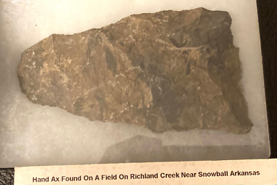 RARE STONE HAND AX FOUND IN ARKANSAS | eBay