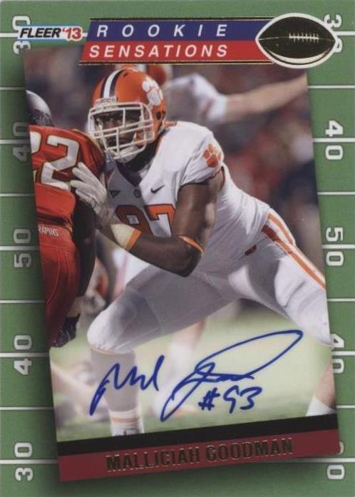 2013 Fleer Retro - 1992 Fleer Rookie Sensations Autographs Malliciah ...
