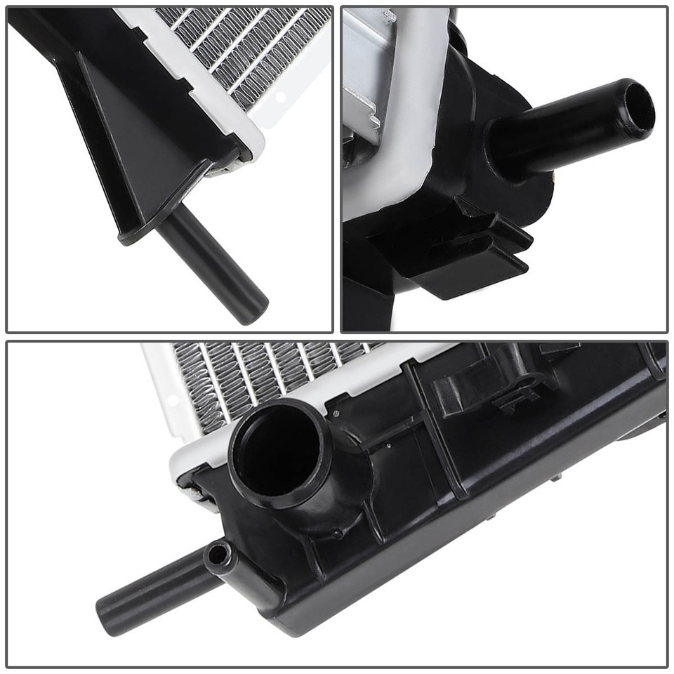 Fit 02-08 Jaguar X-Type 2.5/3.0 AT OE Style Aluminum Cooling Radiator ...
