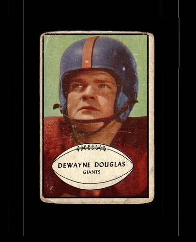 1953 Bowman 65 Dewayne Douglas RC POOR #D1,434019 | eBay