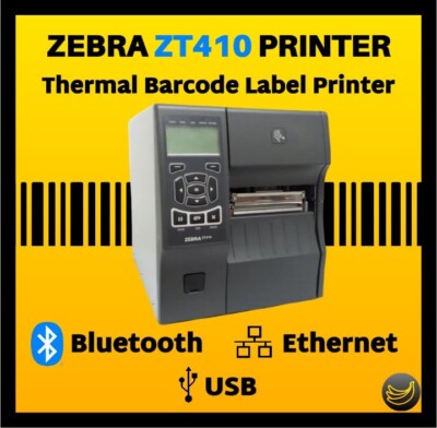 Zebra ZT410 Thermal Label Printer, 600 dpi, USB, Ethernet ZT41046 ...