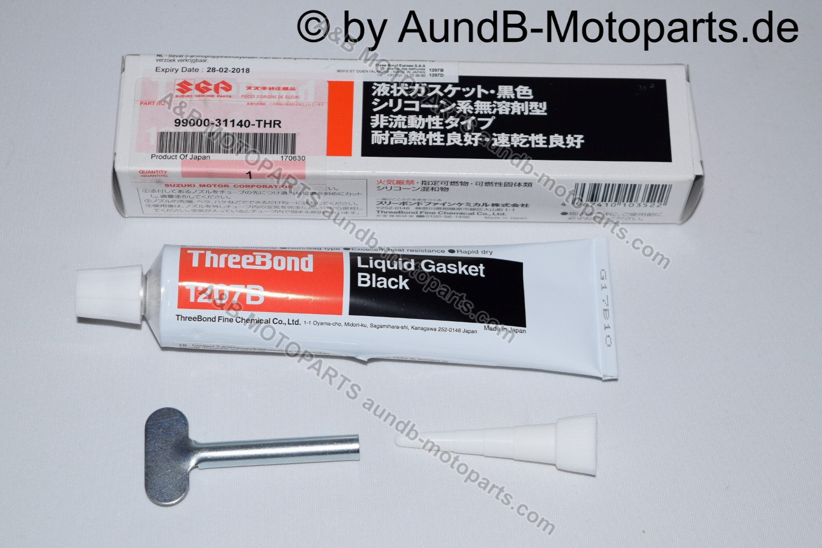 (52,90€/100g) / Three Bond TB1207B / Dichtmasse Motor Deckel / Original ...