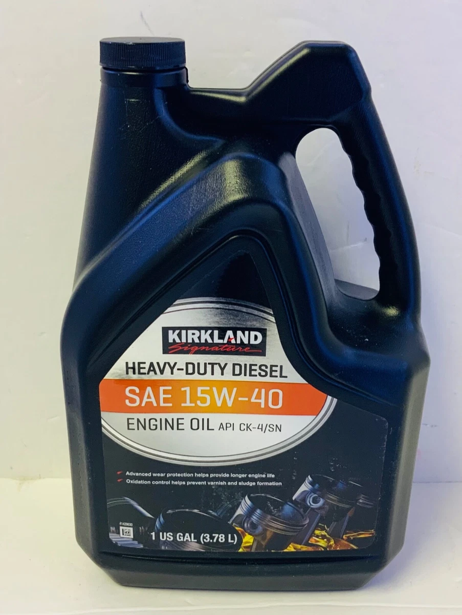 Kirkland Signature SAE 15W-40 Heavy-Duty Diesel Engine Oil,, 43% OFF