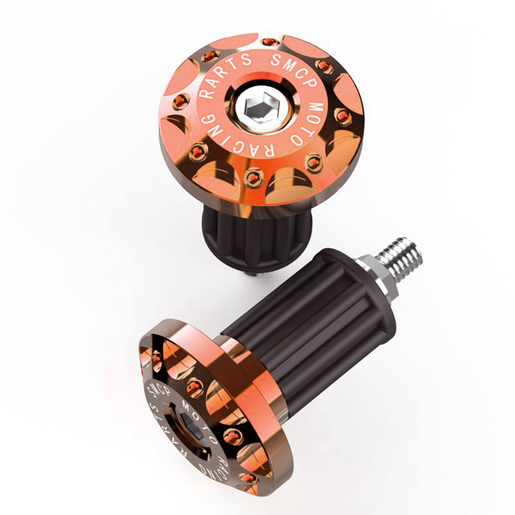 New 7/8'' Motorcycle Dirt Bike Handlebar Grips Handle Bar End Cap Plugs ...