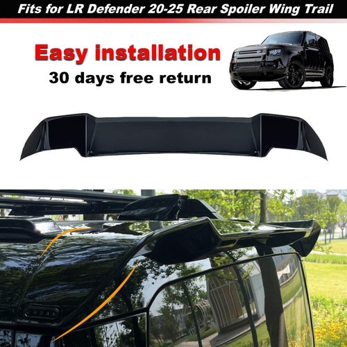 Rear Spoiler Tail Trunk Lip Wing Bar For LR Defender 2020-2025 ABS ...