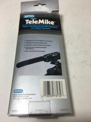 Sima Micro TeleMike Microphone | eBay