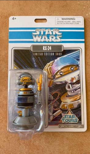 Disney D23 2024 Starspeeder 3000 RX-24 REX droid Carded Figure #1451/ ...