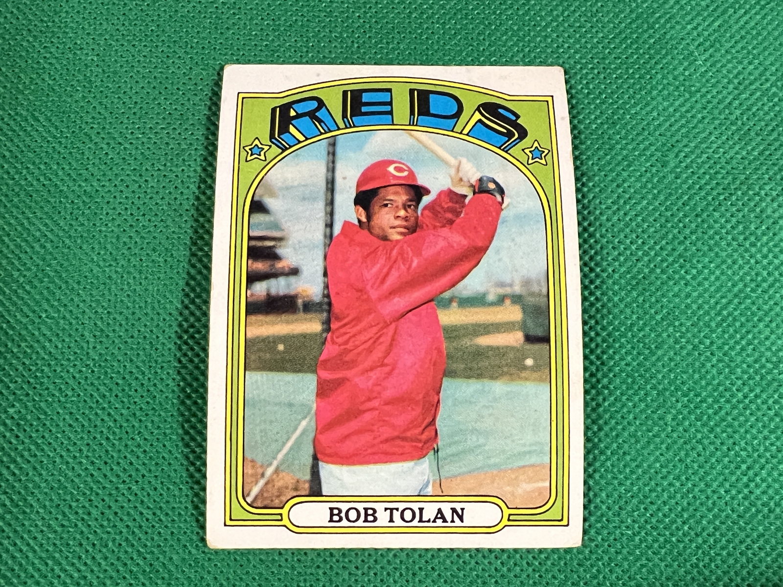 1972 Topps #3 Bob Tolan B Cincinnati Reds | eBay
