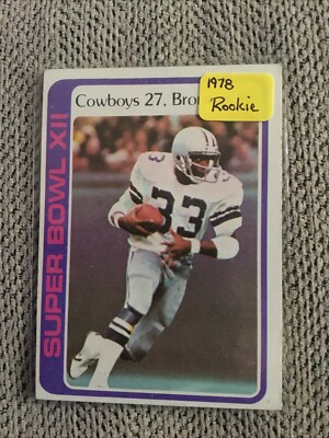 1978 Topps #168 Super Bowl XII Tony Dorsett Dallas Cowboys Rookie | eBay