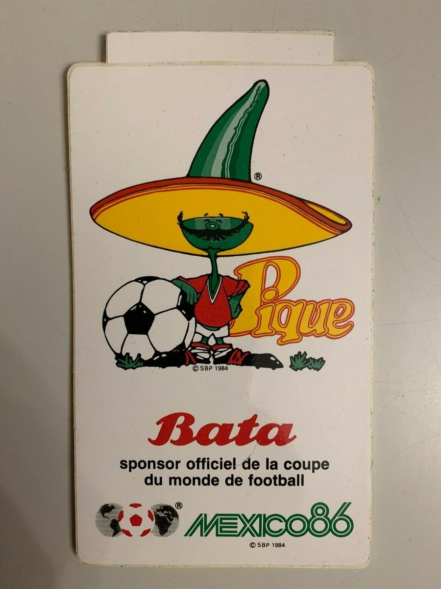 Pique Mexico 86 Logo Pegatina Adhesiva Pique Mascota Mexico 86 Buy