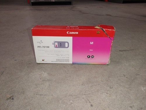 Genuine Canon PFI701M-EXP 0902B001AA Lucia Magenta Ink Tank ...