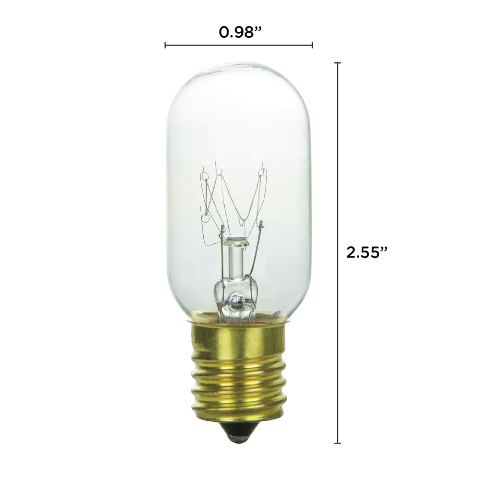 6 Pack 40W T8 Tubular Indicator Appliance Microwave Intermediate E17 ...