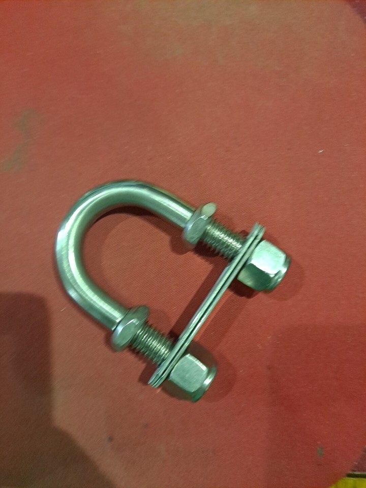 Epco Marine Boat Bow Eye U-Bolt 16-131-1 | 2 1/4 x 2 5/8 Inch Stainless ...