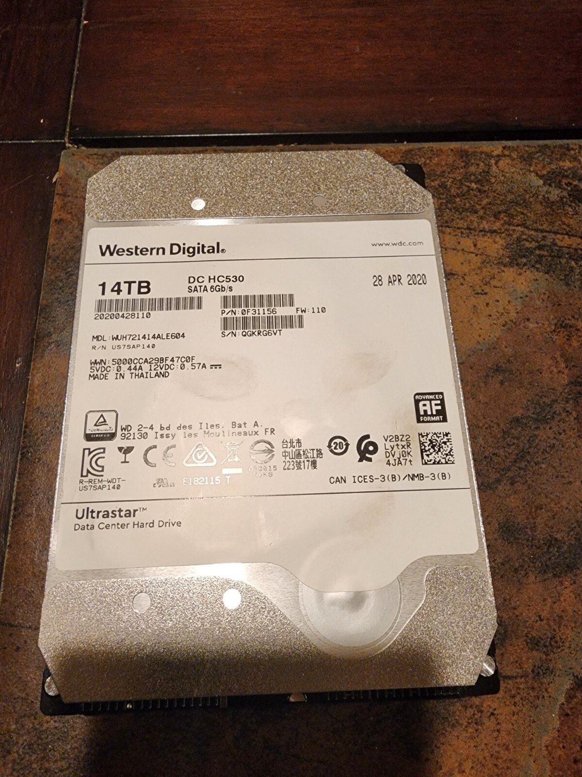 14TB Western Digital Internal Hard Drive (WUH721414ALE604) | eBay