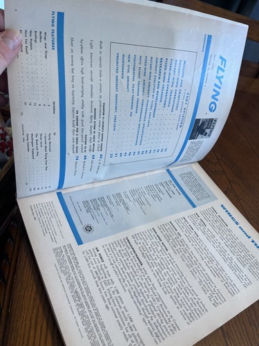 Flying Aviation Magazine May 1962 Army Training Grumman Mohawk Bell HU1 ...