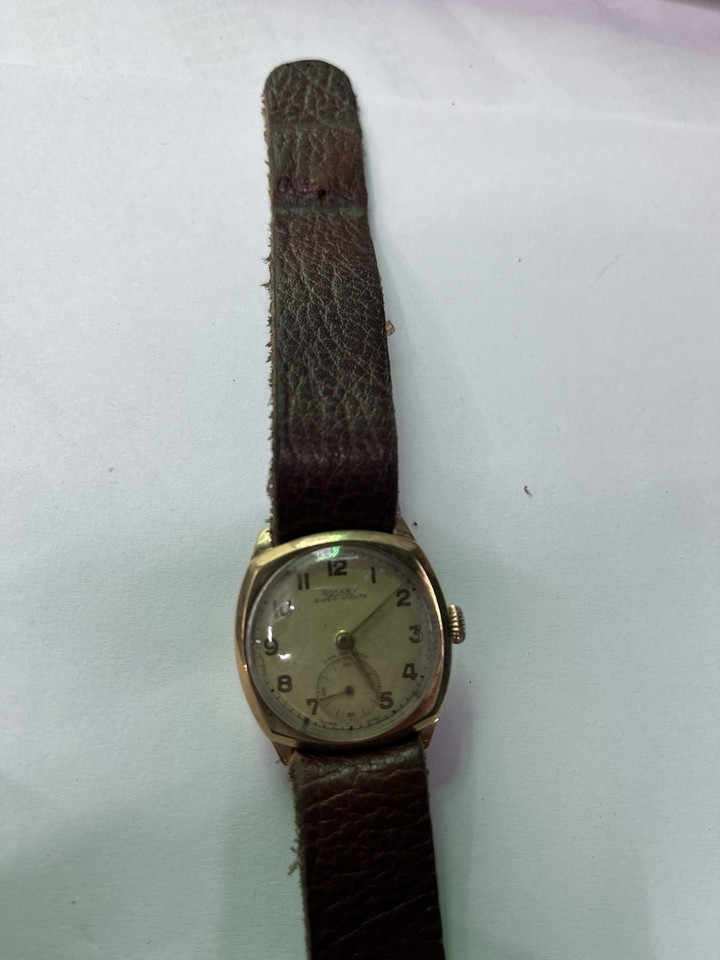 Rotary 9ct Gold Vintage Automatic Super Sport Watch Working | eBay UK
