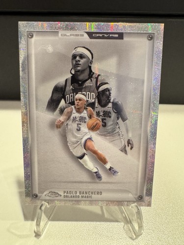 2025-26 Topps Chrome Paolo Banchero Glass Canvas SSP CASE HIT #GC-18 | eBay