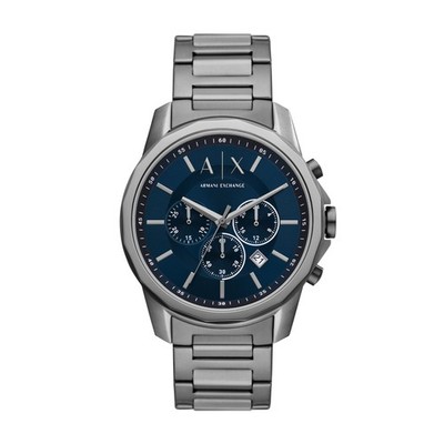 Mens Wristwatch ARMANI EXCHANGE BANKS AX1731 Chrono Stainless Steel ...