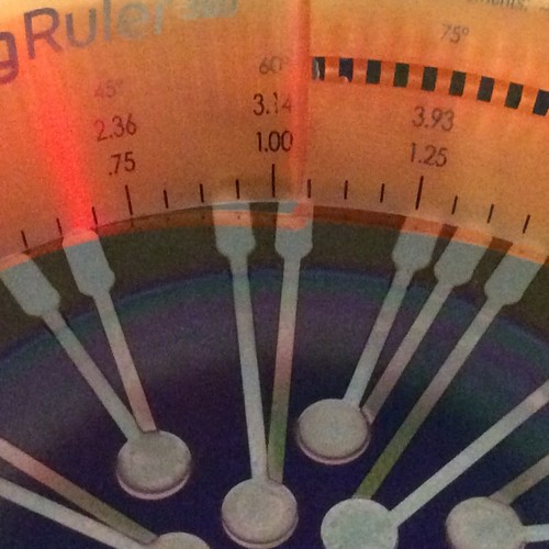 Ring Ruler 360 Degree Circular Ruler-inches PK 1 Koala Tools for sale ...