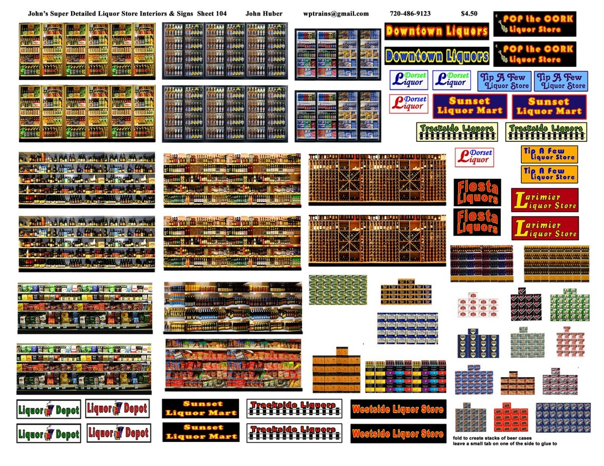 Ho Scale Building Interiors