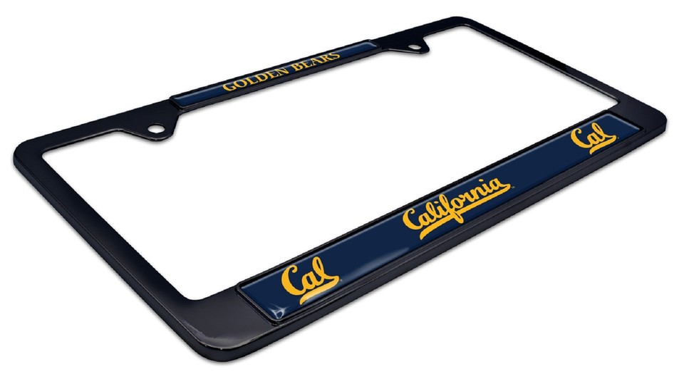 University of California Berkeley Golden Bears Black License Plate ...