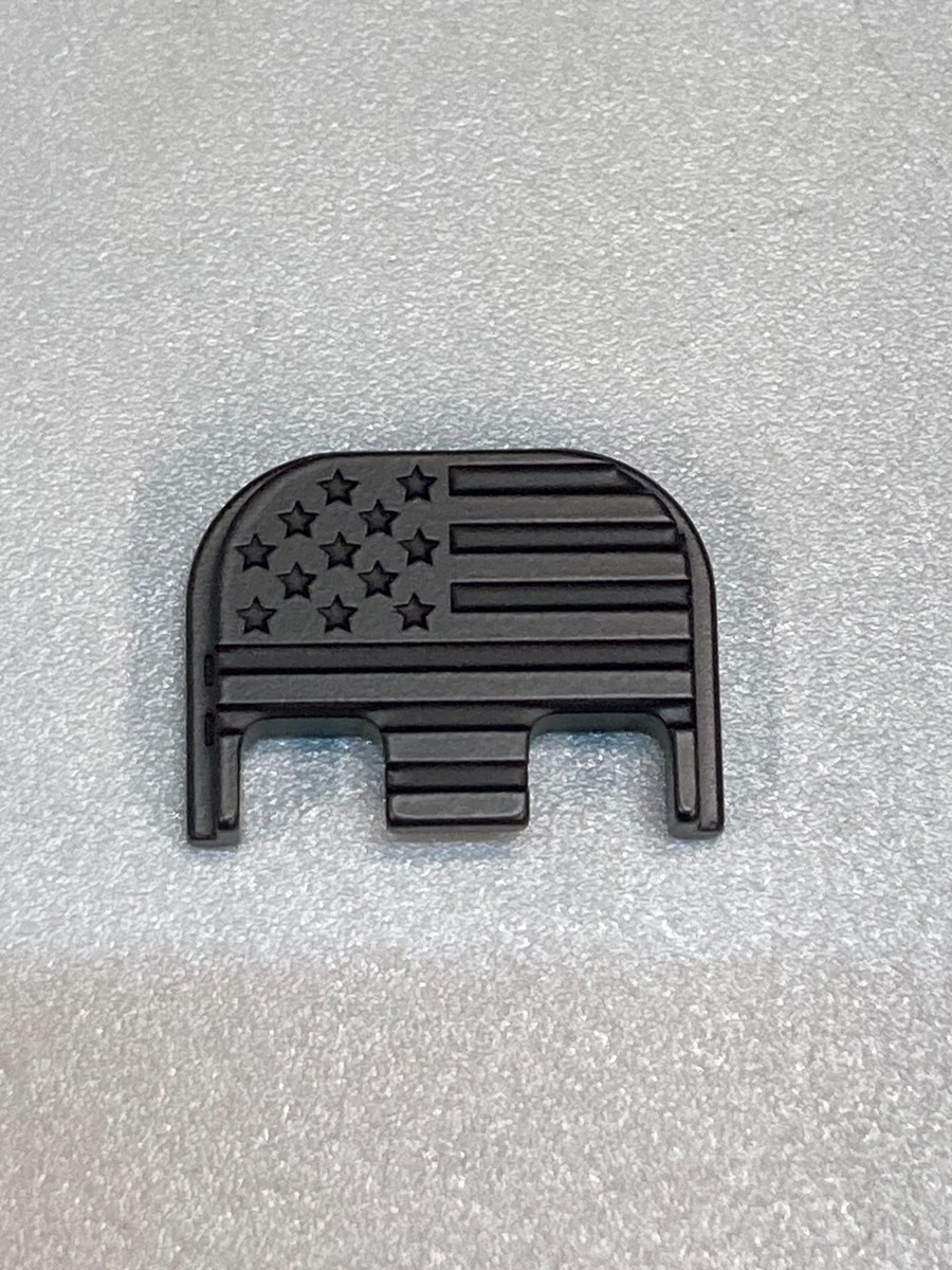 Chicago Flag Glock Back Plate Glock Slide Backplates
