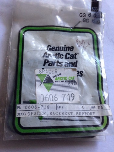 Arctic Cat Backrest Support Spacer 0606-719 Nos 91-94 Pantera 91 ...