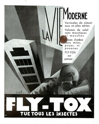 INSECTICIDE FLY-TOX / PUBLICITE ADVERTISING 1931 | eBay