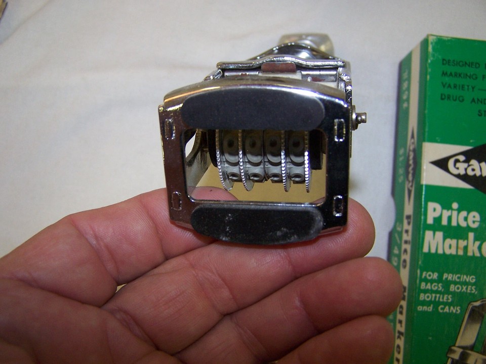 VINTAGE Garvey STAMPER Model S-182 4-BAND W/ ORIGINAL BOX ****NEVER ...