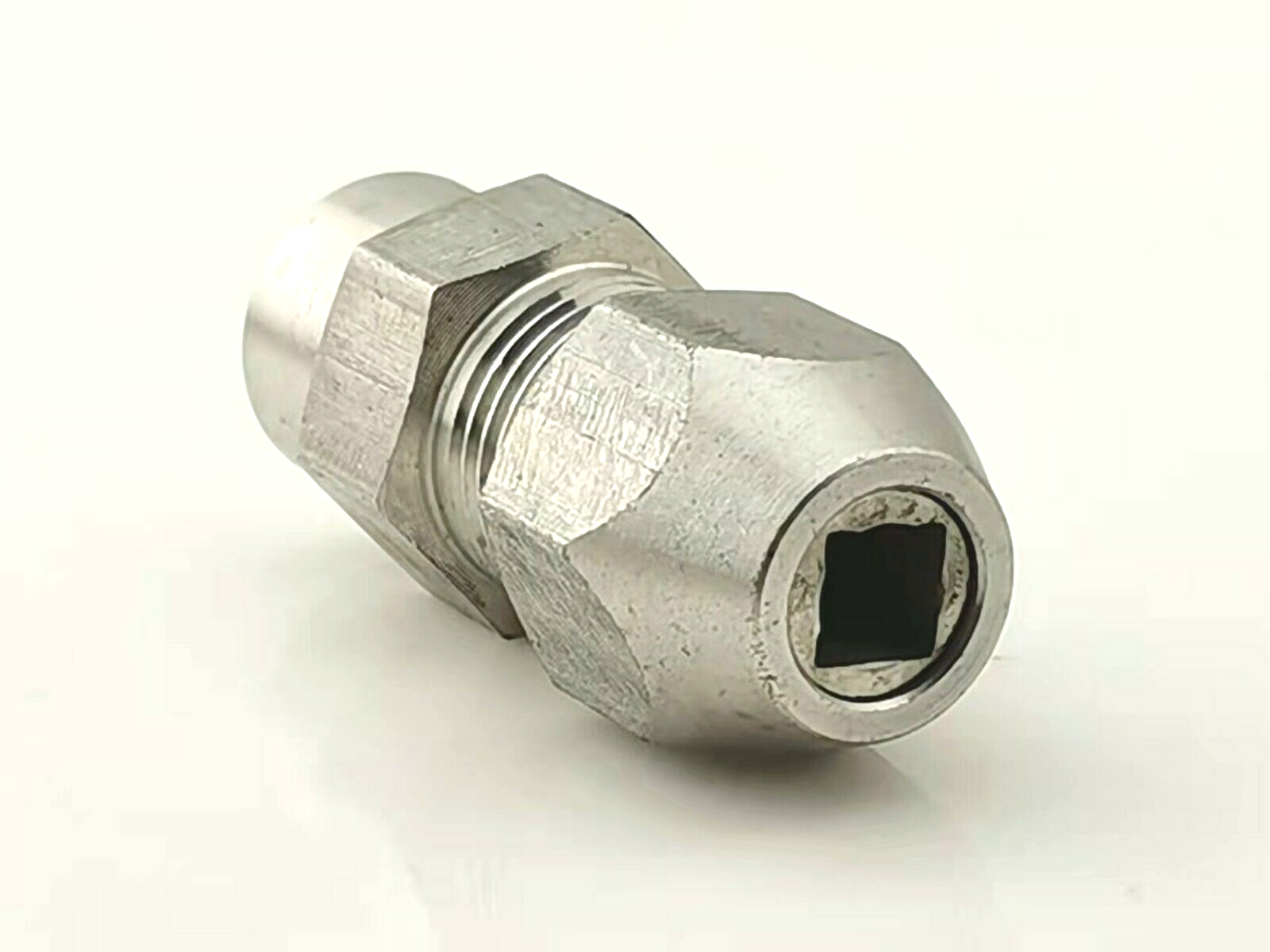 Square Stainless Steel Flex Collet Coupler for 1/4" Cable Gas Engine RC ...