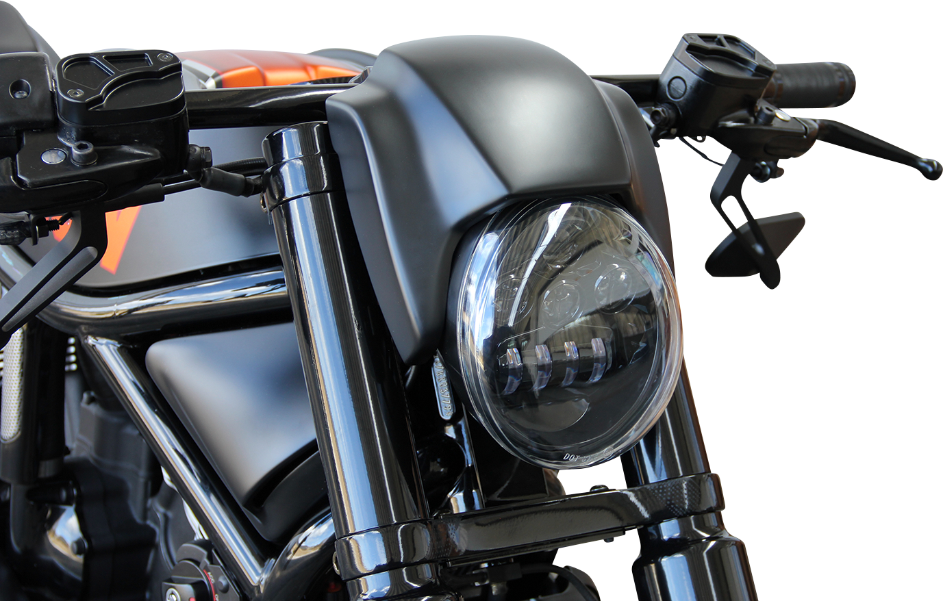 HD-ROD083 HEADLIGHT MASK VROD BK HARLEY VRSCF 1250 ABS V-ROD MUSCLE ...