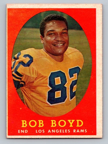 1958 Topps #21 Bob Boyd Los Angeles Rams | eBay