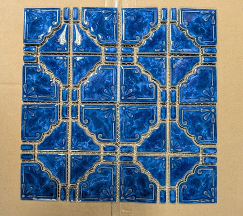 ME-44 Moonbeam Lake Blue Swimming Pool Tile | eBay