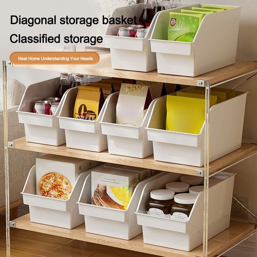 Multifunctional Clutter Organizer Basket Cosmetics Storage Boxes | eBay ...