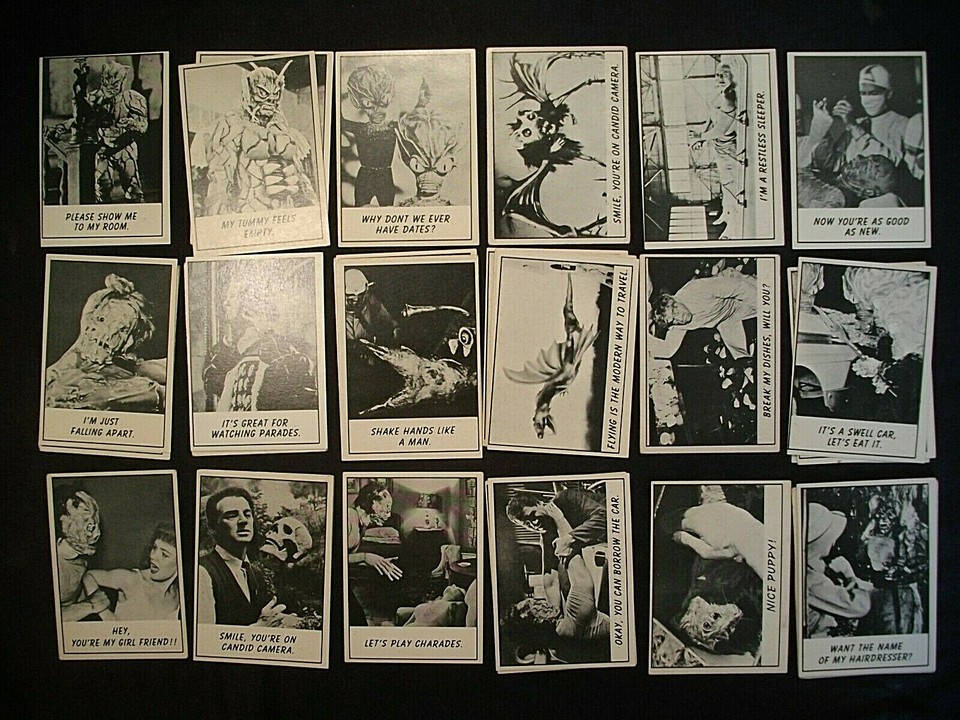 1966 Topps MONSTER LAFFS cards QUANTITY U PICK READ FIRST BEFORE YOU ...