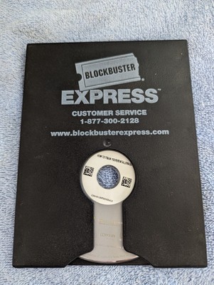 Blockbuster Express Plastic Sleeve rental kiosk Case | eBay