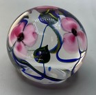 SIGNED RICHARD OLMA 1988 ART GLASS PAPERWEIGHT | eBay