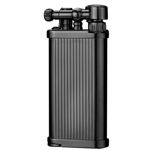 IM Corona Old Boy Pipe Lighter Gunmetal Pinstripe 64-8306 New in Box | eBay