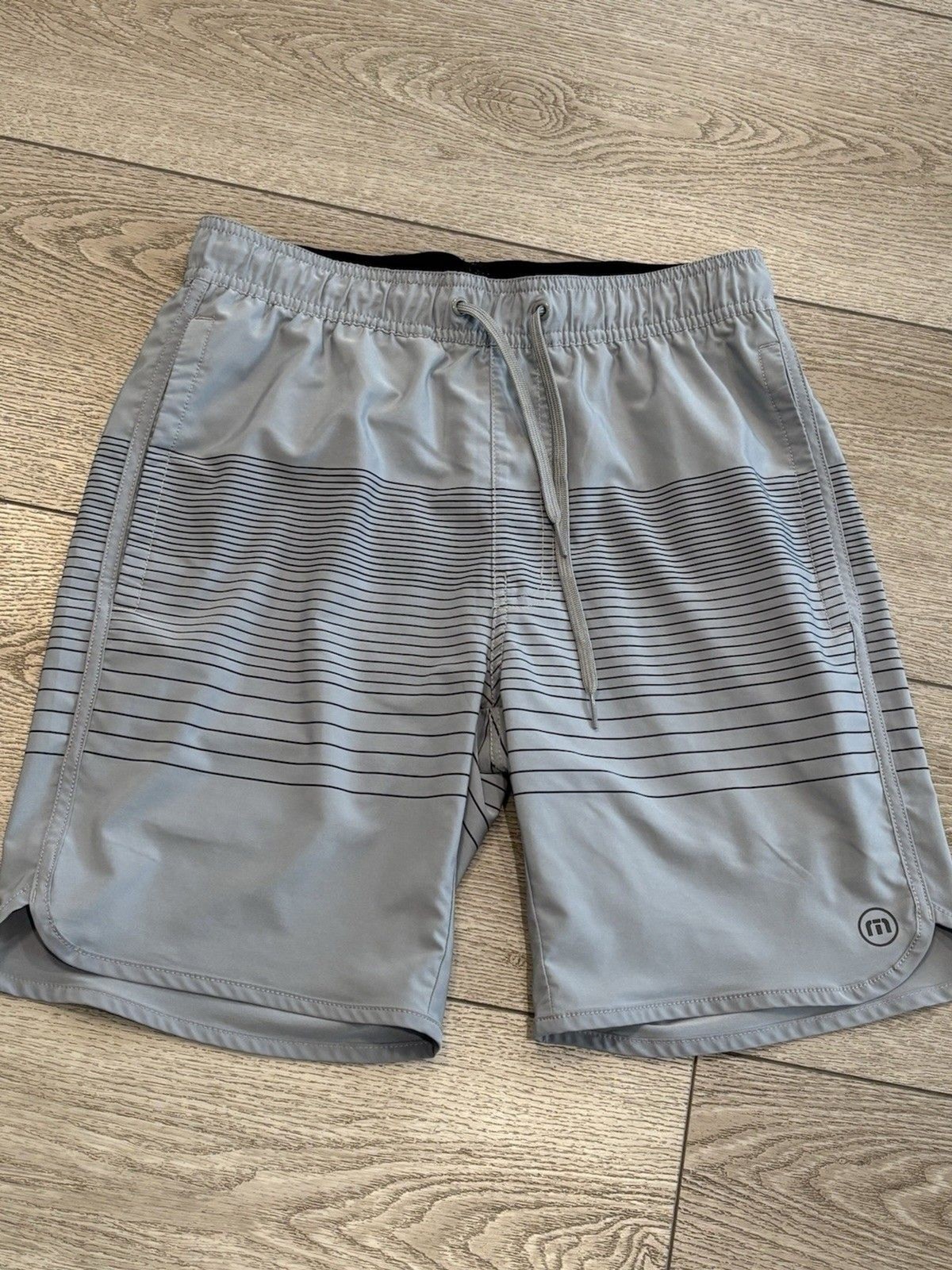 Travis Mathew Swim Trunks Men Small Grey Board Shorts Summer Beach ...