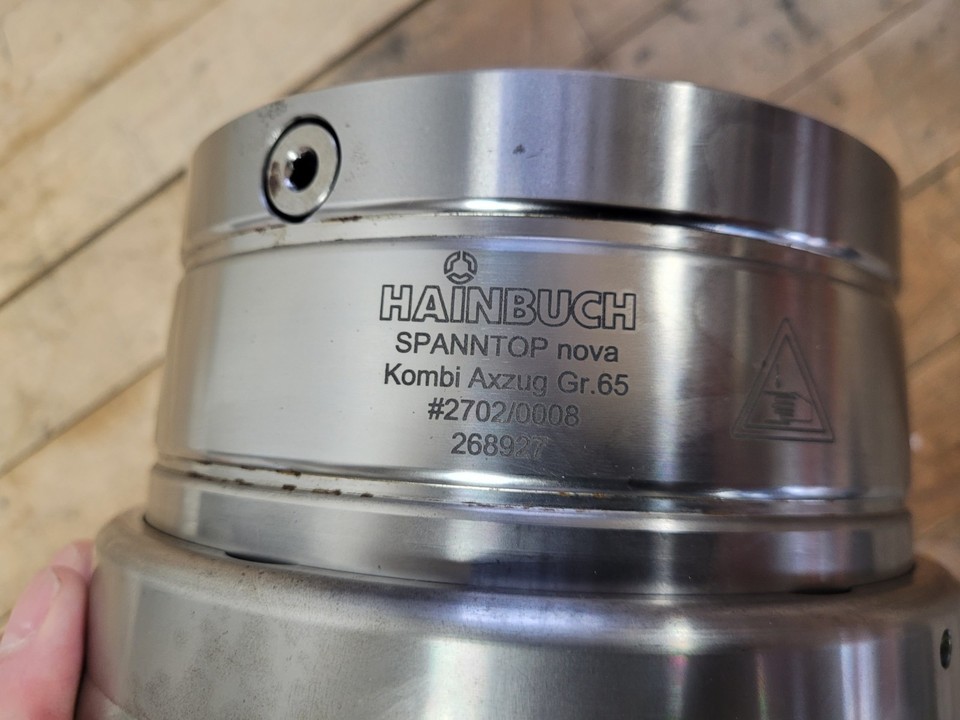 Hainbuch SPANNTOP nova PULL BACK, size 65MM collet chuck, A2-6 spindle ...