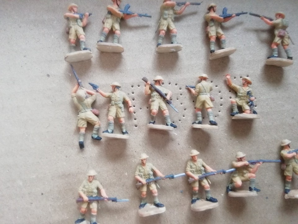 , 1.72 scale italeri WW2 8th Army Desert rats x 15 painted | eBay