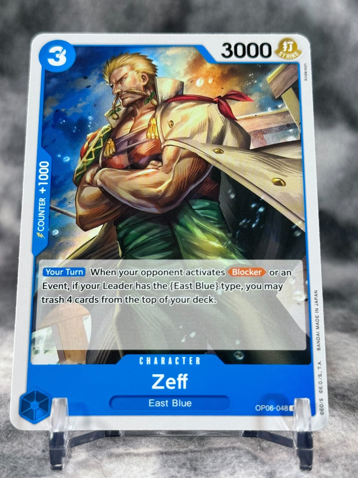 Zeff - One Piece: Wings of the Captain (OP06) - NM | eBay