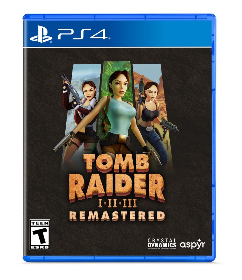 Tomb Raider I-III Remastered Starring Lara Croft - PlayStation 4 | eBay