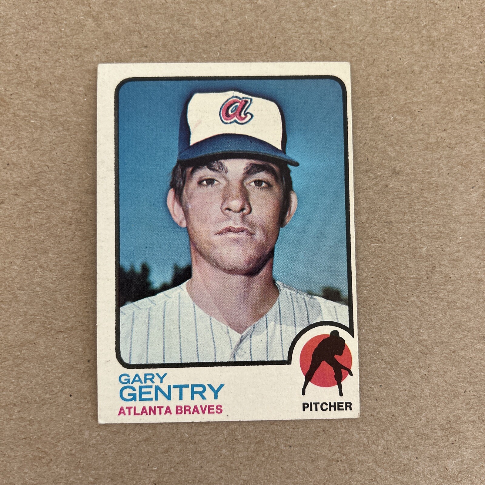 1973 Topps Baseball Gary Gentry Atlanta Braves Card #288 | eBay