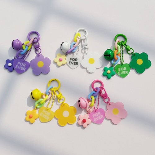 Acrylic Key Chain Candy Color Key Ring Chain Bag Charm Pendant for Bag ...